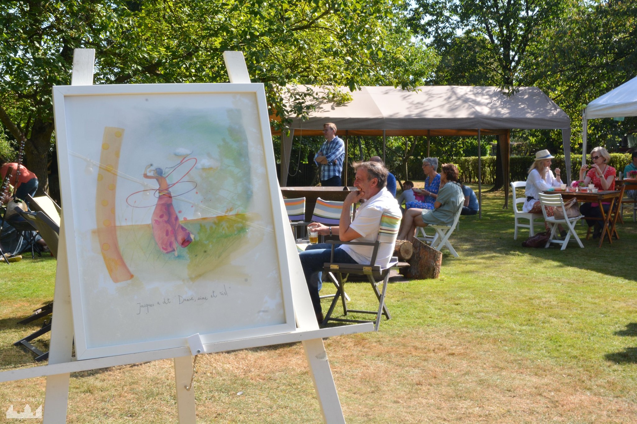 Une promenade estivale pour les Chastrois - J'habite à Chastre